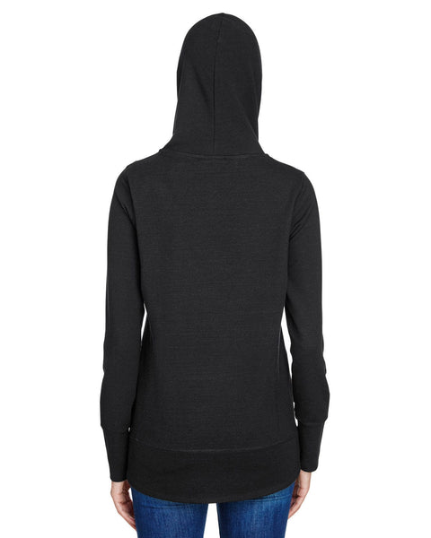 J America Ladies Omega Stretch Snap-Placket Hood – CheapesTees